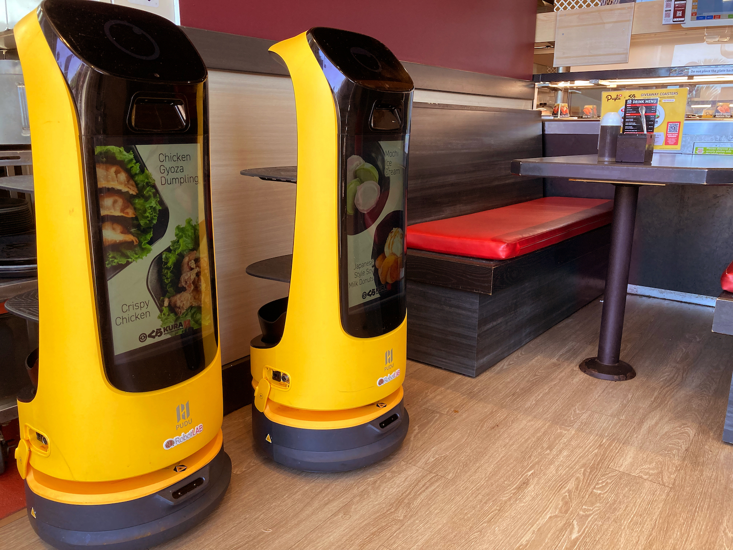 Revolving Sushi Restaurant With Robot Servers – Kura Sushi Opening in ...