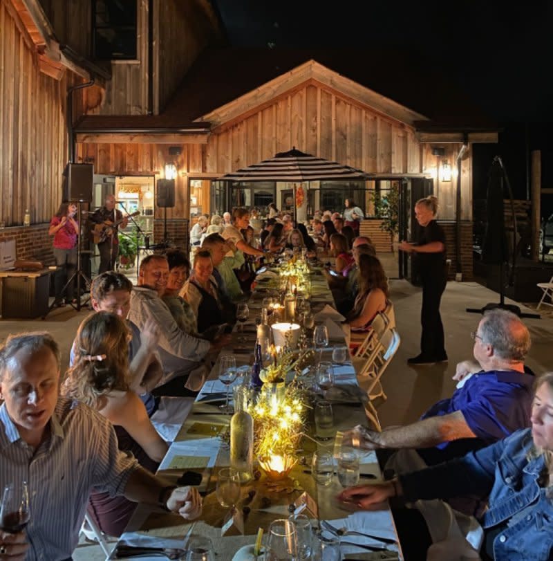 Annual Harvest Moon Dinner at Sannino Vineyard - Long Island Restaurants
