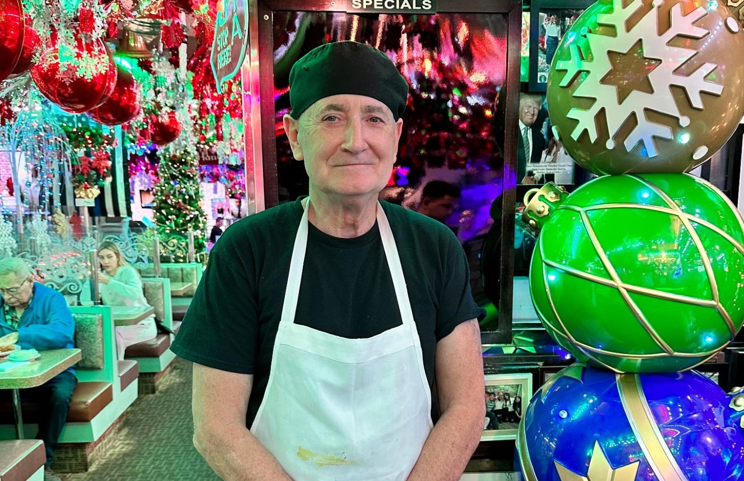 Meet the Man Who Makes Oconee Diner’s Elaborate Christmas Display, A ...