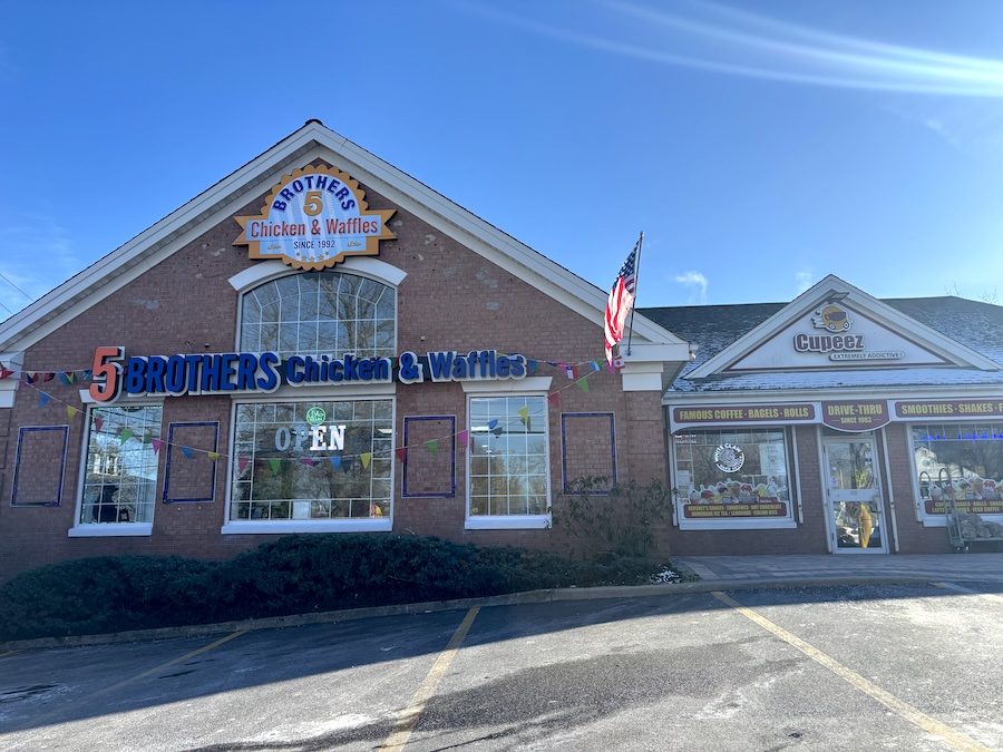 New 5 Brothers Fried Chicken & Waffles Opens in East Setauket - Long ...