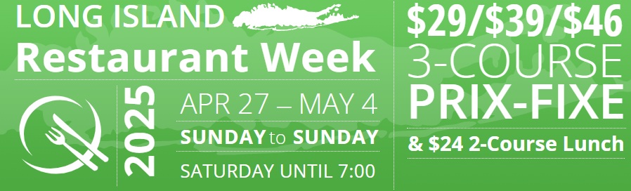 Long Island Restaurant Week – Spring 2025 - Long Island Restaurants