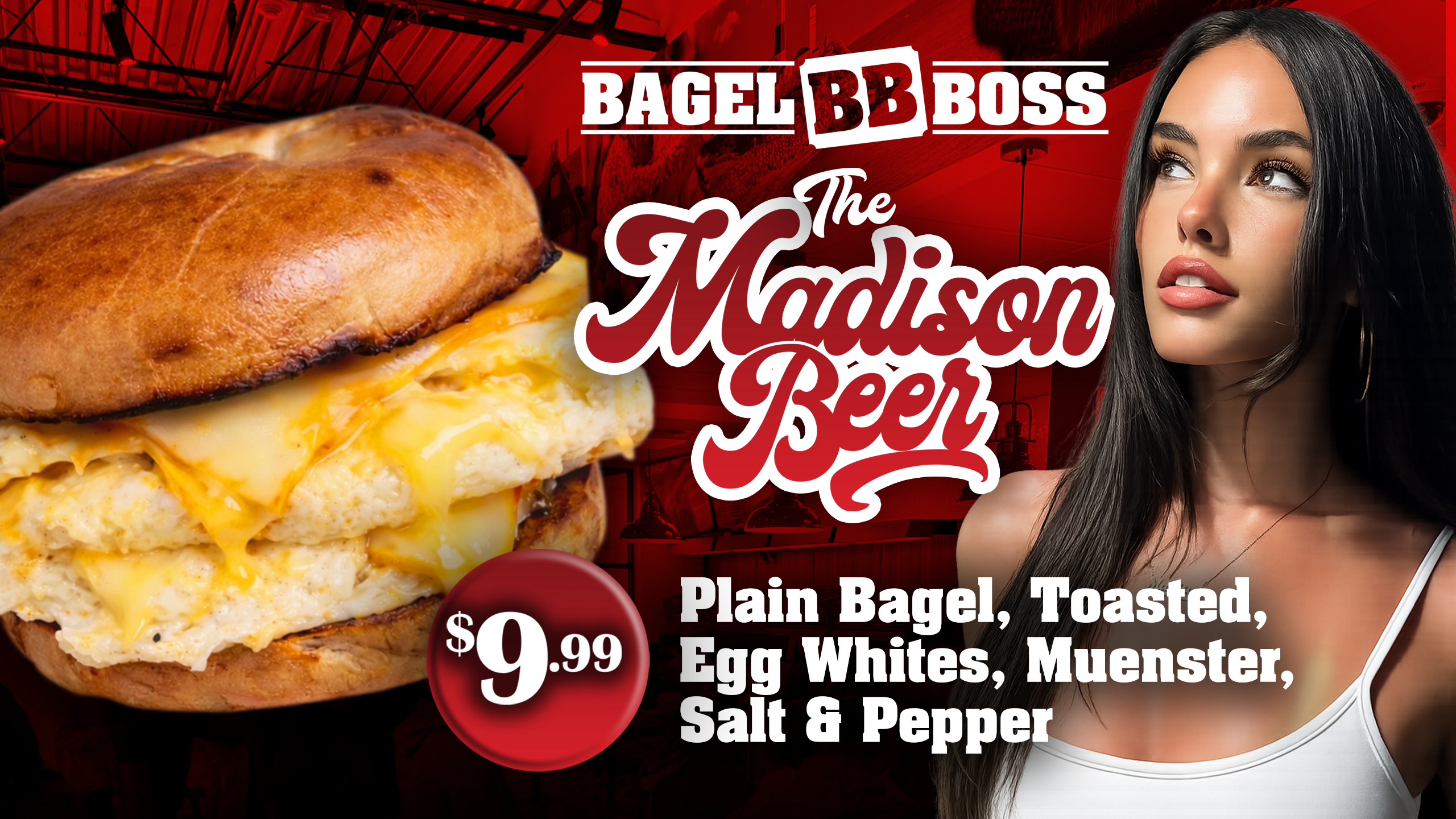 Madison Beer x Bagel Boss Is the Most New York Thing on the Menu Right ...